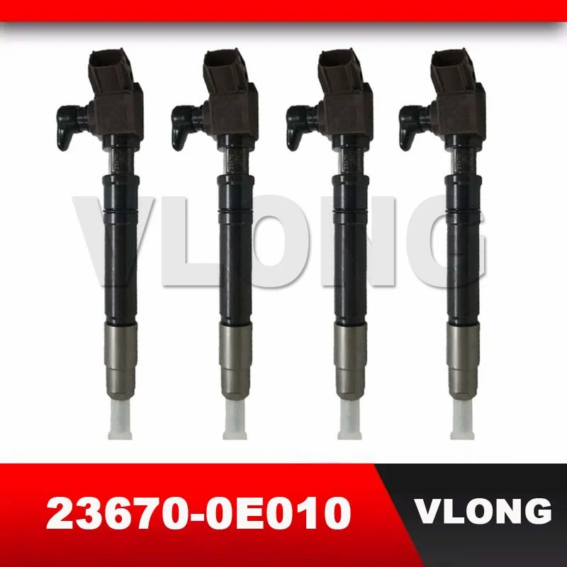4PCS-New-Diesel-Common-Rail-Fuel-Injector-Assy-For-Toyota-Hilux-Revo ...