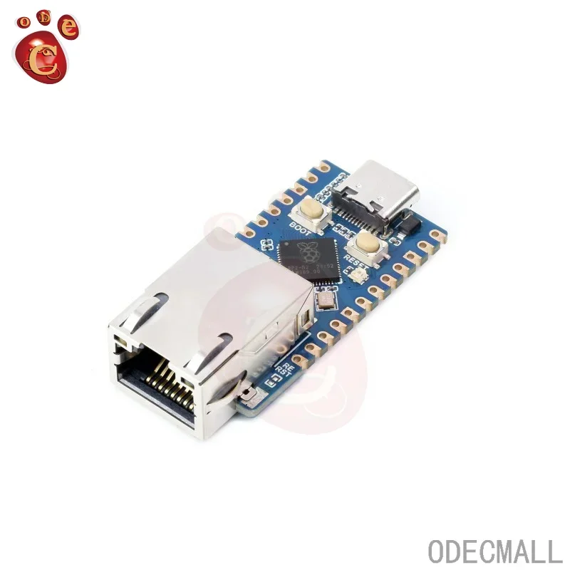 Raspberry-Pi-Pico-RP2040-ETH-Mini-Placa-de-Desenvolvimento-RP2040-M-dulo-de-Porta-Ethernet ...