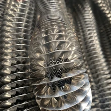 1m Stainless steel spiral hollow fin for heating Cooling tube special ...