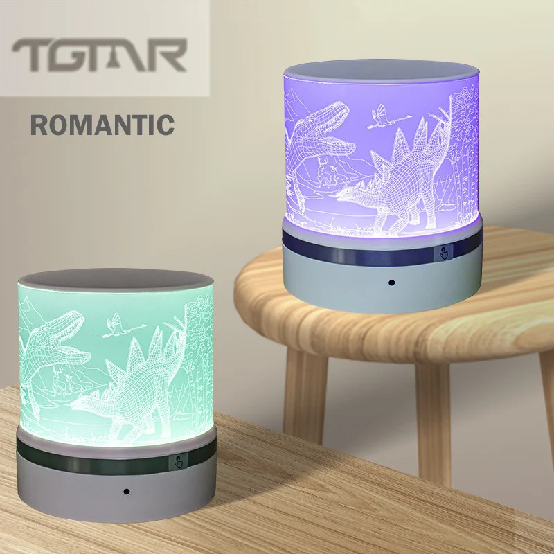 Creative Led Night Light Usb Charging Dimming Desk Lamp Explosive ...