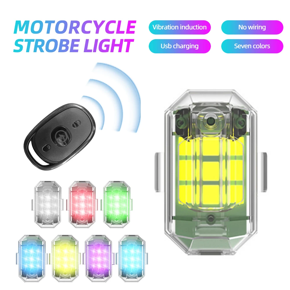 Voyant-stroboscopique-LED-avec-t-l-commande-sans-fil-pour-moto-voiture ...