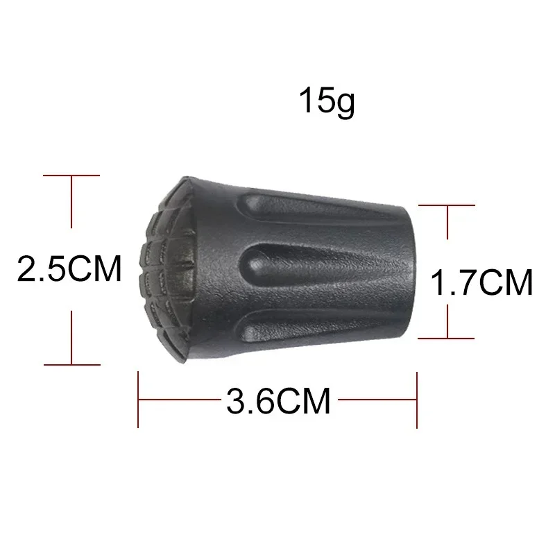 6Pcs-17mm-Rubber-Antiskid-Walking-Stick-Crutch-Cane-Bottom-Pads-Cane ...