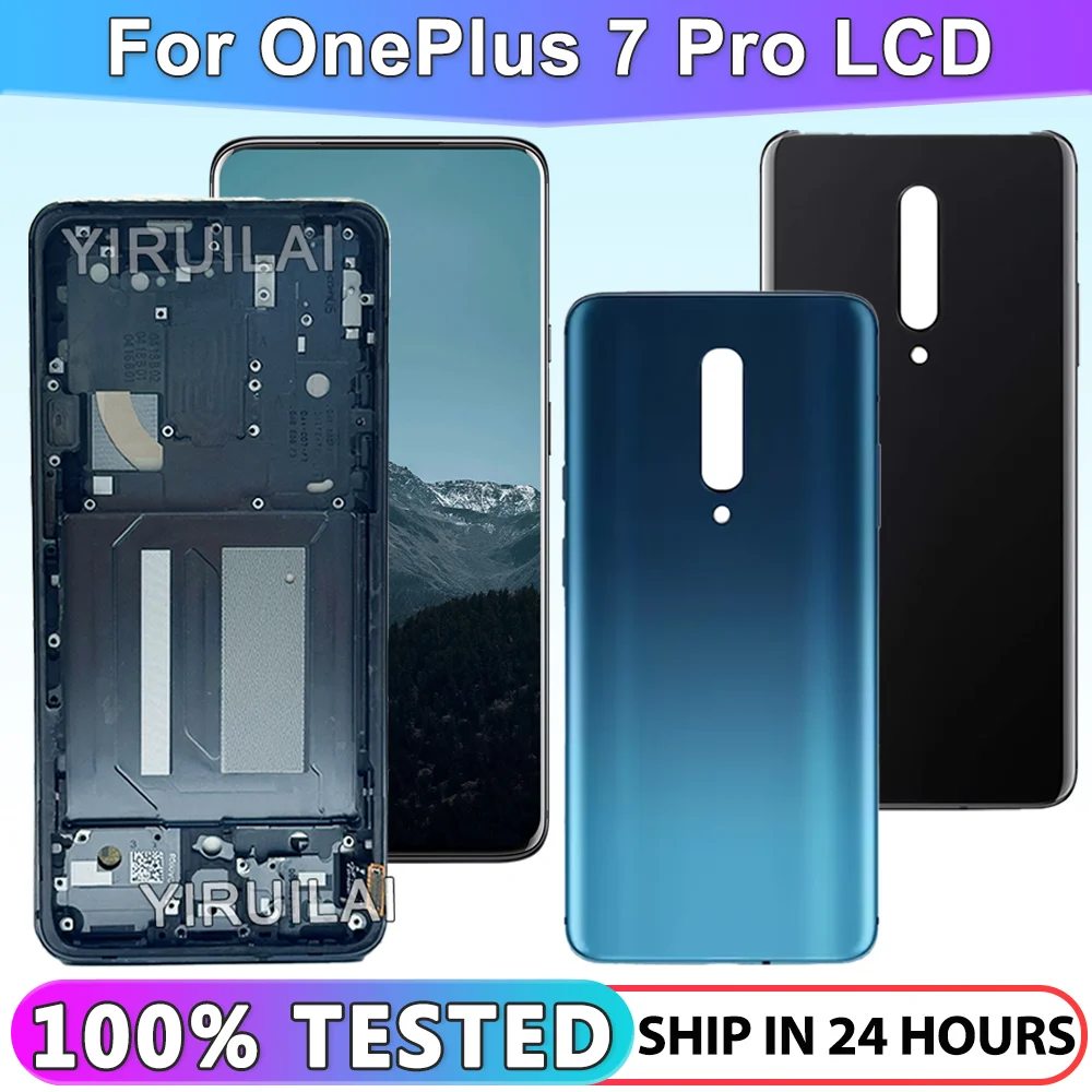 100% Tested For OnePlus 7 Pro For AMOLED 1+7 Pro GM1911 GM1913 GM1910 ...
