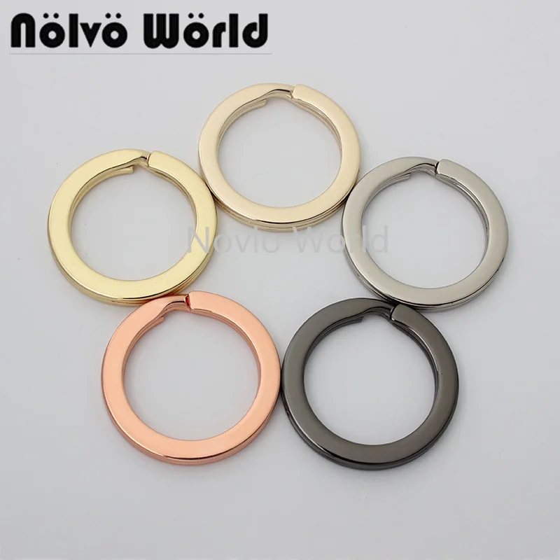 10-50pcs-5-colors-4-0mm-23mm-inner-7-8-tabular-welded-key-ring-for ...
