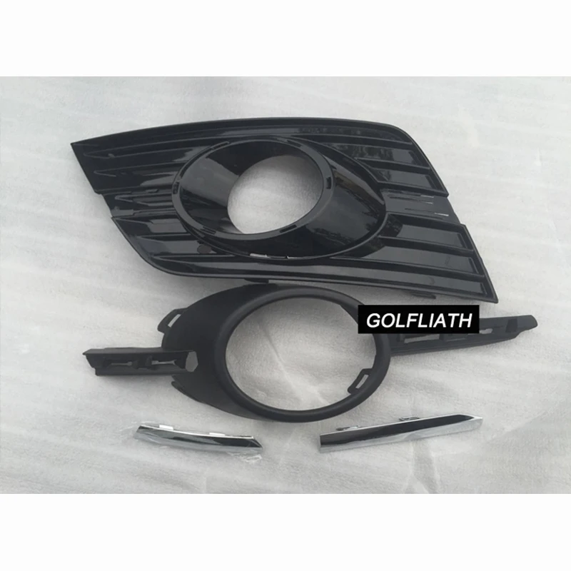 Left/Right Car Front Bumper Grille Fog Light Lower Grill Cover for V-W ...