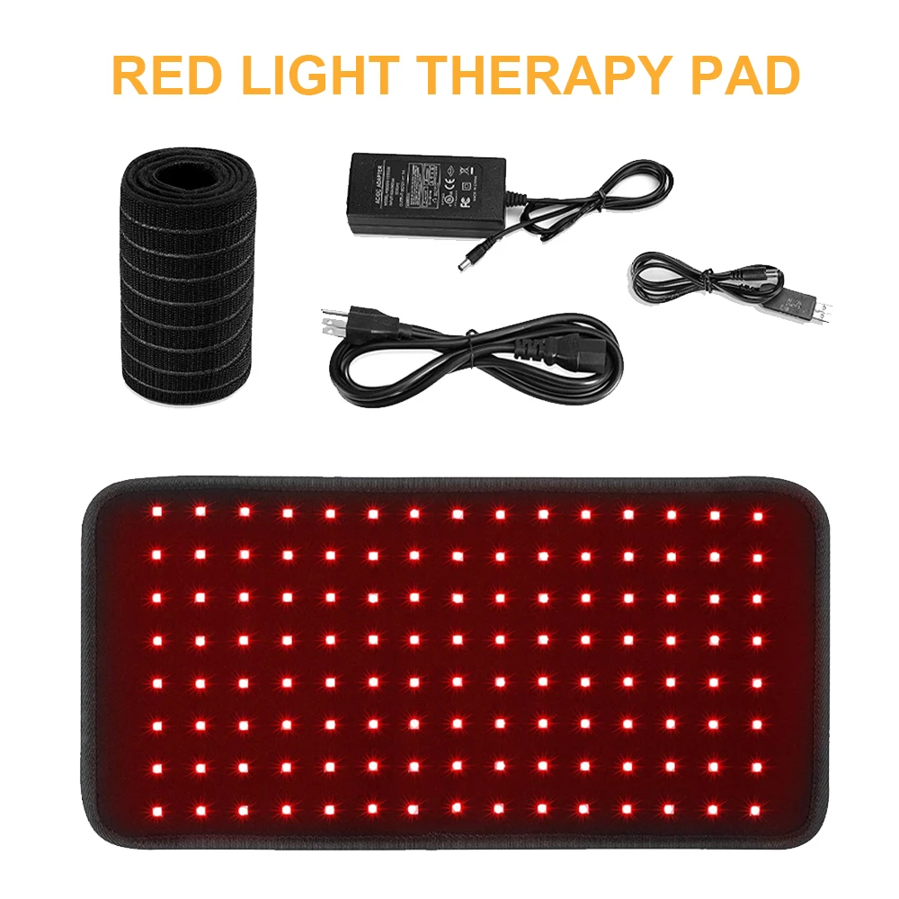 Near Infrared LED Red Light Therapy PAD 650NM 850NM Wavelenght Slim ...