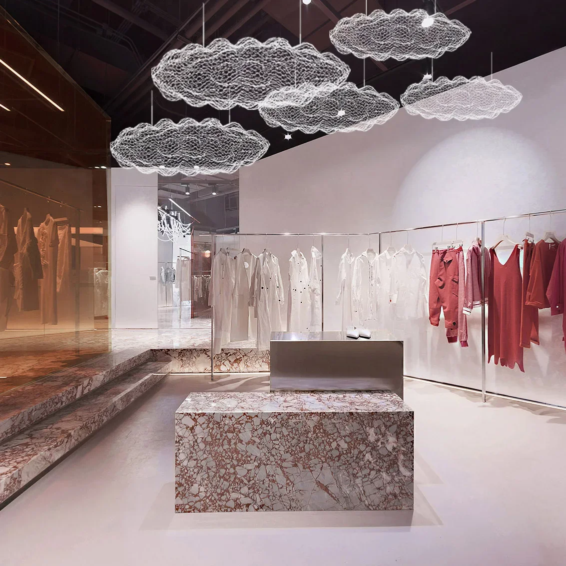 Lewor Amica Modern Art Deco Star Light Dotted Cloud Lamps - Lewoer Lighting