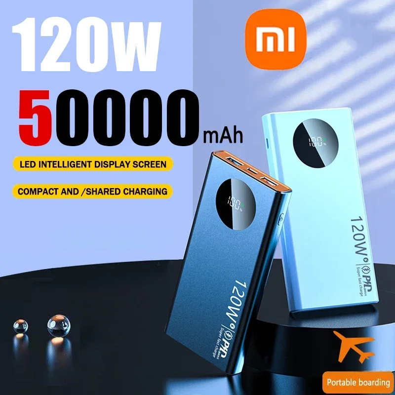 Xiaomi-50000mAh-Power-Bank-120W-Super-Fast-Charging-Thin-and-Light ...