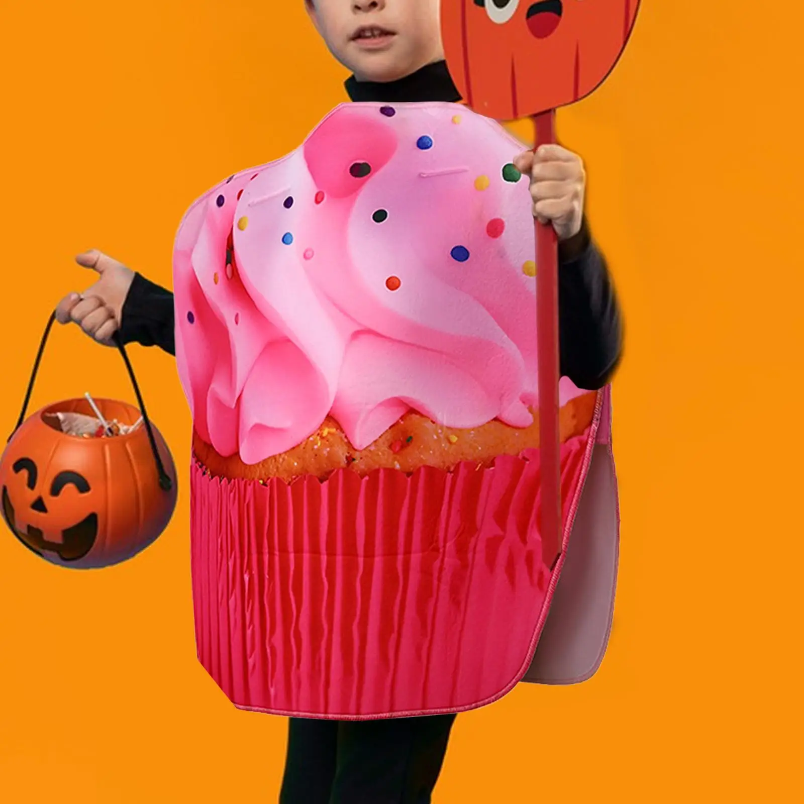 Adorable Kids Cupcake Costume Cute Birthday Party Outfit Masquerade ...
