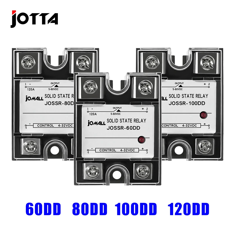 Ssr -120dd Dc Control Dc Ssr 120a Dd Relay Miniature Single Phase Protection Solid State Relay ...