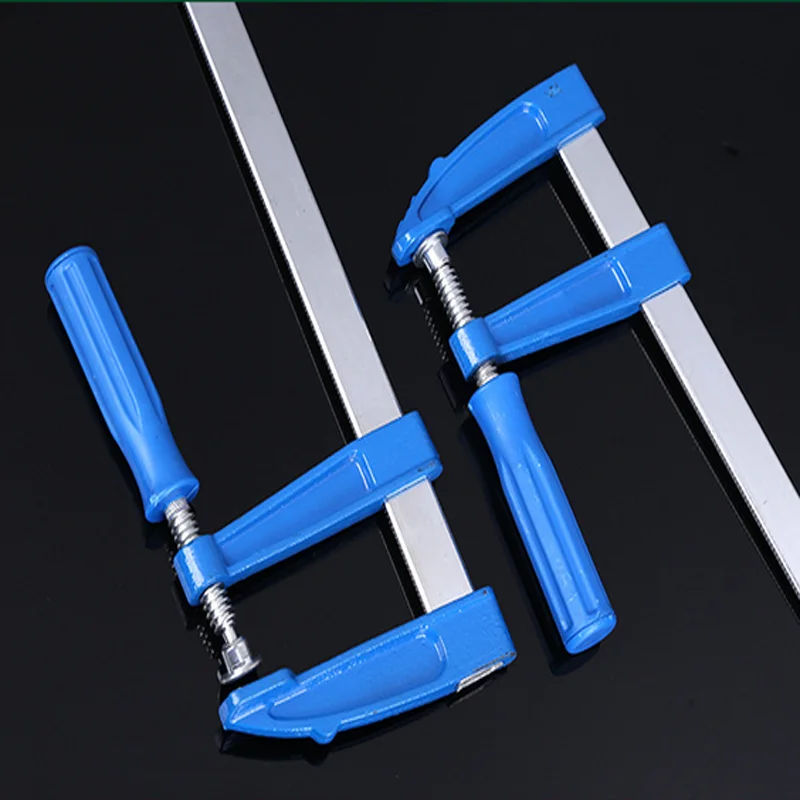 Adjustable Heavy Duty F Clamps Bar Non-slip Quick Release Clip Kit For ...