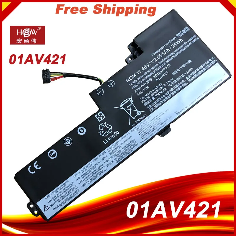 Laptop Battery For Lenovo Thinkpad T470 T480 A475 A485 Tp25 01av419 ...