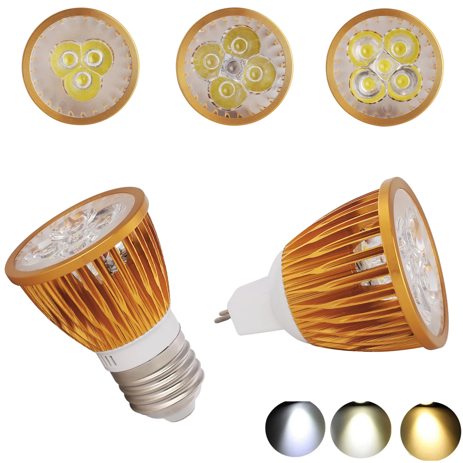 Led-Spotlight-9-12-15W-Dimming-E27-Dimmable-Bulb-3000K-220V-Bulbs-For ...
