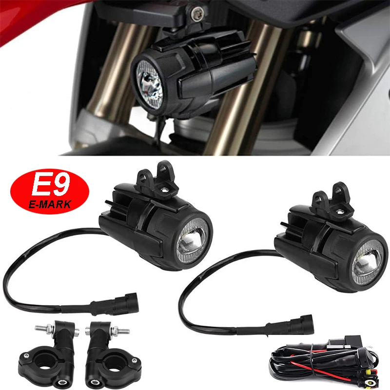 E9-Motorcycles-Fog-Lamp-Led-Auxiliary-Driving-Light-For-BMW-R1200GS ...