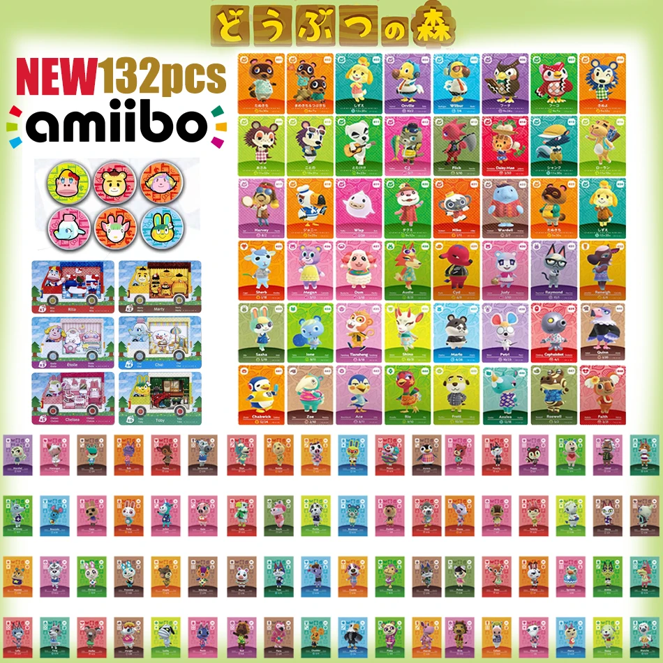 Popular-games-48-Animal-Forest-Amiibos-Cards-A-variety-of-very ...