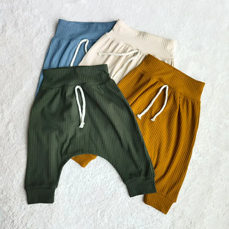 Baby Girl PP Pants Newborn Elastic Long Pants Baby Girl Cotton Spring ...