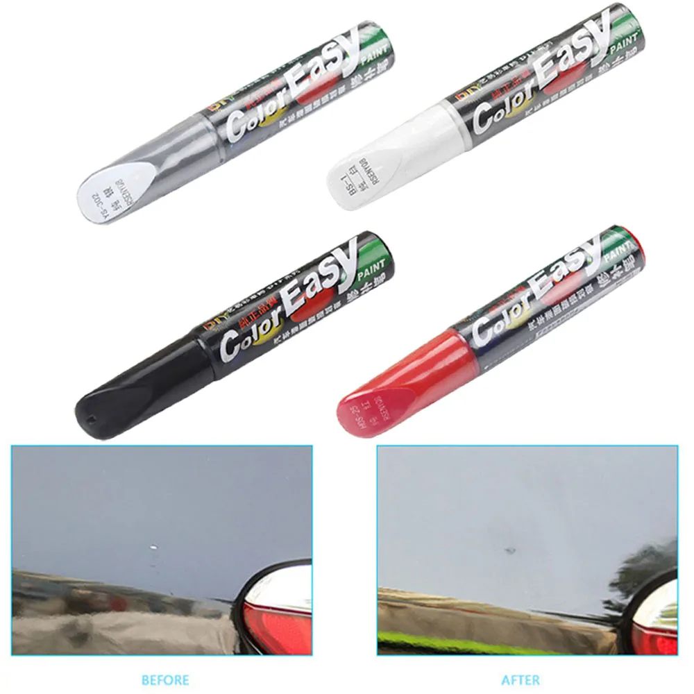 차량 자동차 스크래치 흠집 제거제 복구제 전문 페인트 수리 펜 범용 방수 코트 액세서리 12ml 티몬