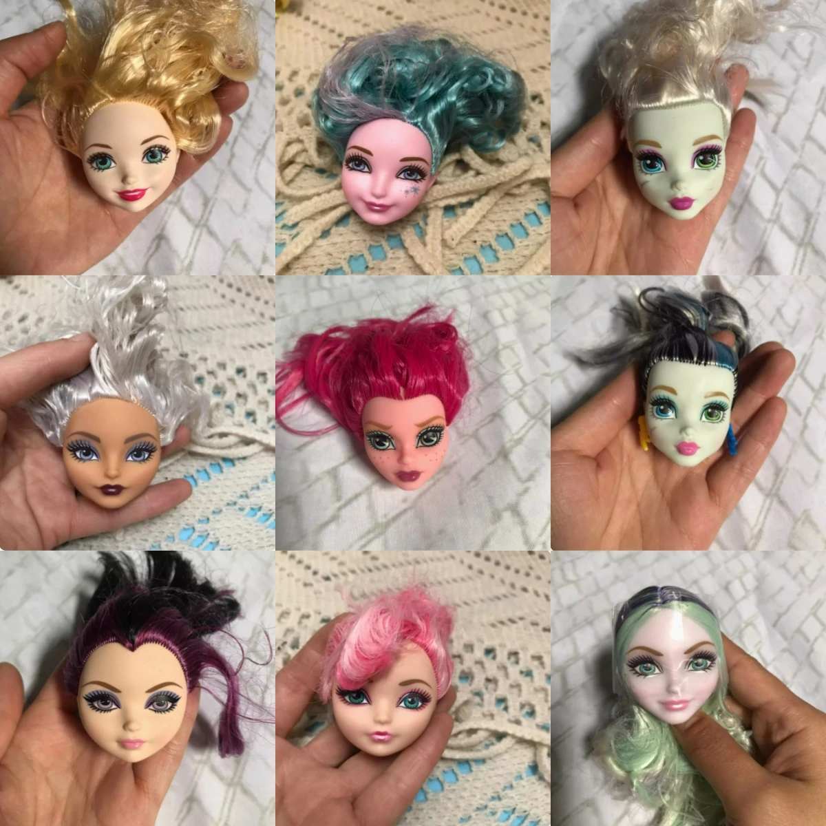 Default-Defects-1-6-Monster-High-Fairy-Tale-Elves-Doll-Head-About-26 ...