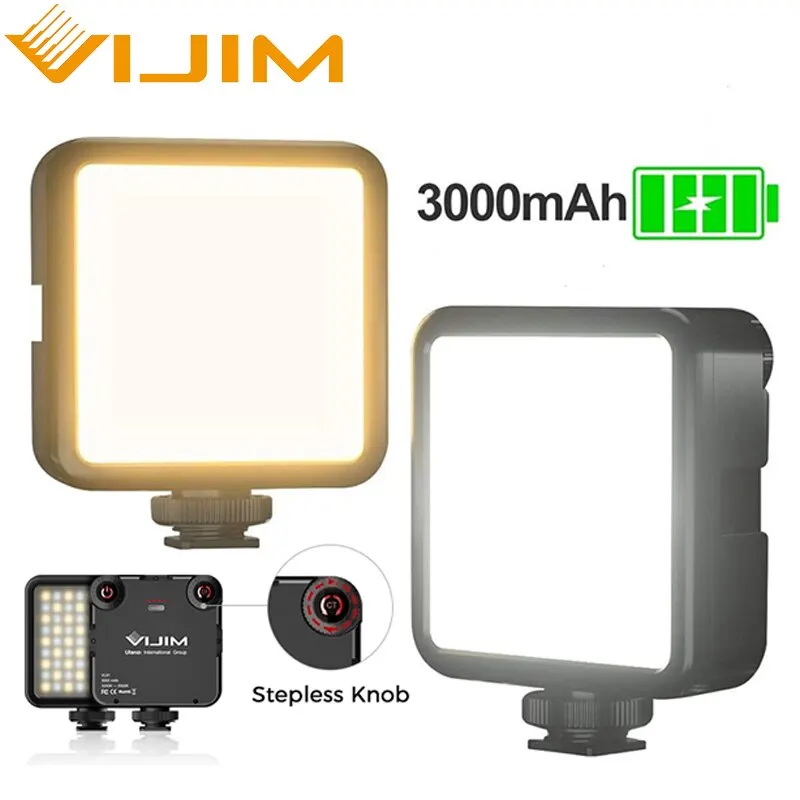 VIJIM VL81 LED Video Light Mini Rechargeable LED Fill Light for DSLR ...