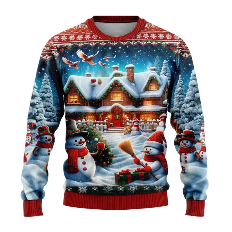Sudadera de Navidad para hombre y mujer, suéter de Navidad con ...