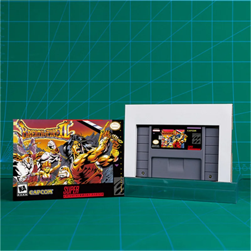 Breath Of Fire Ii 2 - Rpg Game Card Battery Save Us Version Retail Box ...