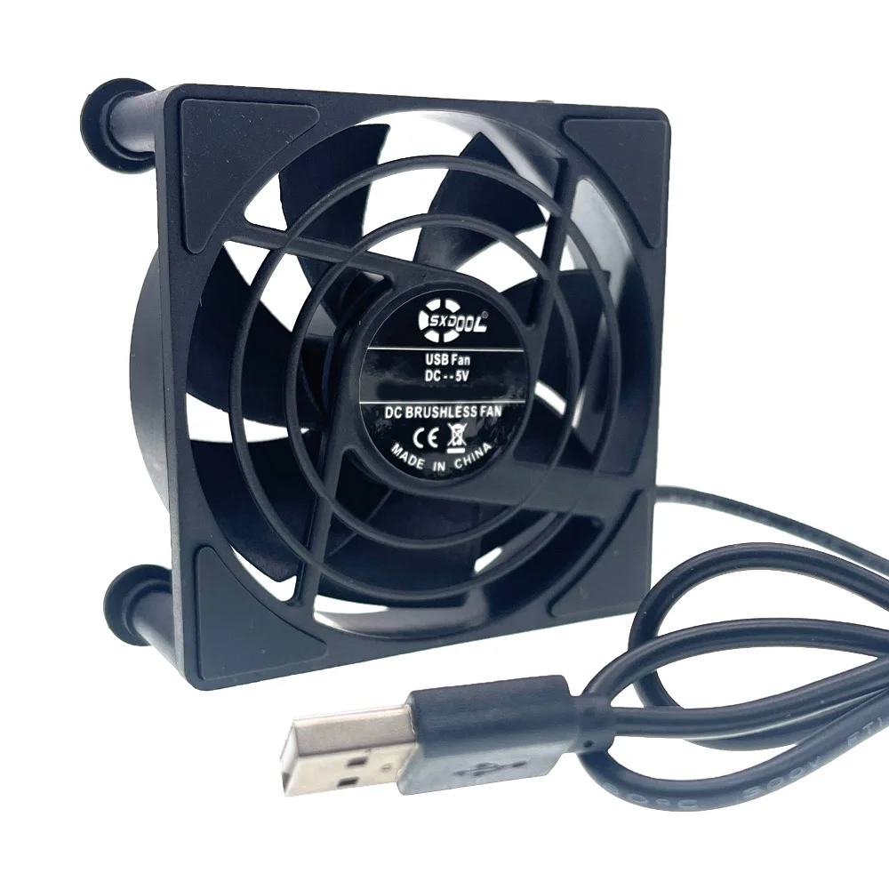 2pcs-80mm-USB-Cooling-Fan-for-Router-Android-TV-Box-Computer-Set-Top ...