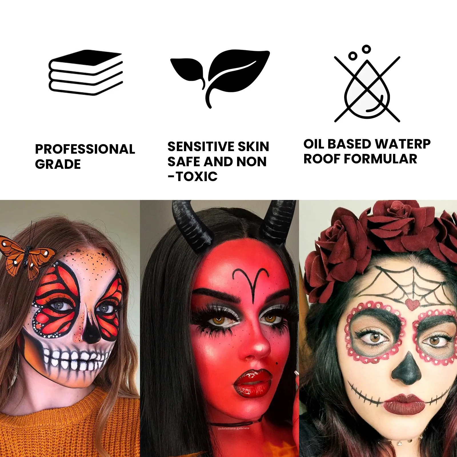 Intense Makeup Mask Ideas