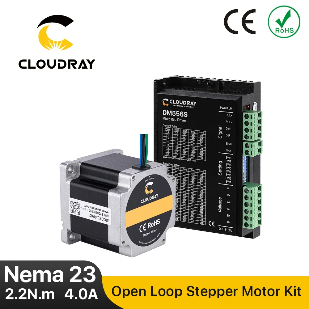 Nema 24 Stepper Motor Kit 2 Phase 2.2n.m 4a Stepper Motor 18-50vac ...