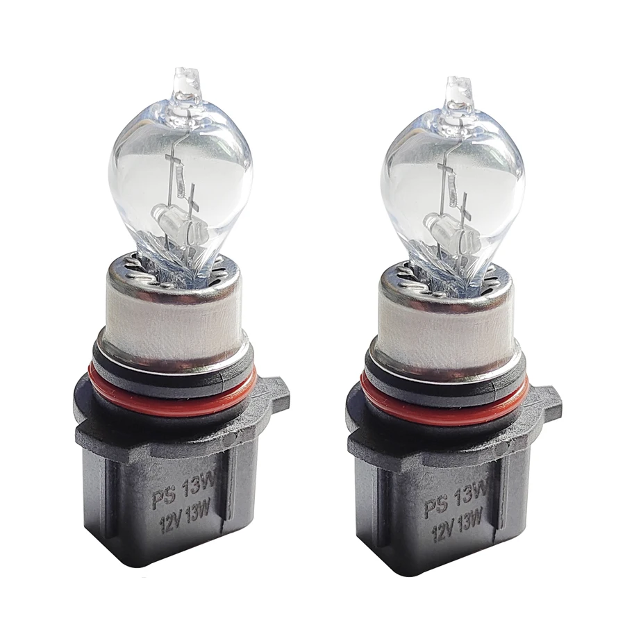 2Pcs Warm White PG18.5D-1 P13W Halogen Lamp For Audi A4 B8 Skoda Yeti ...