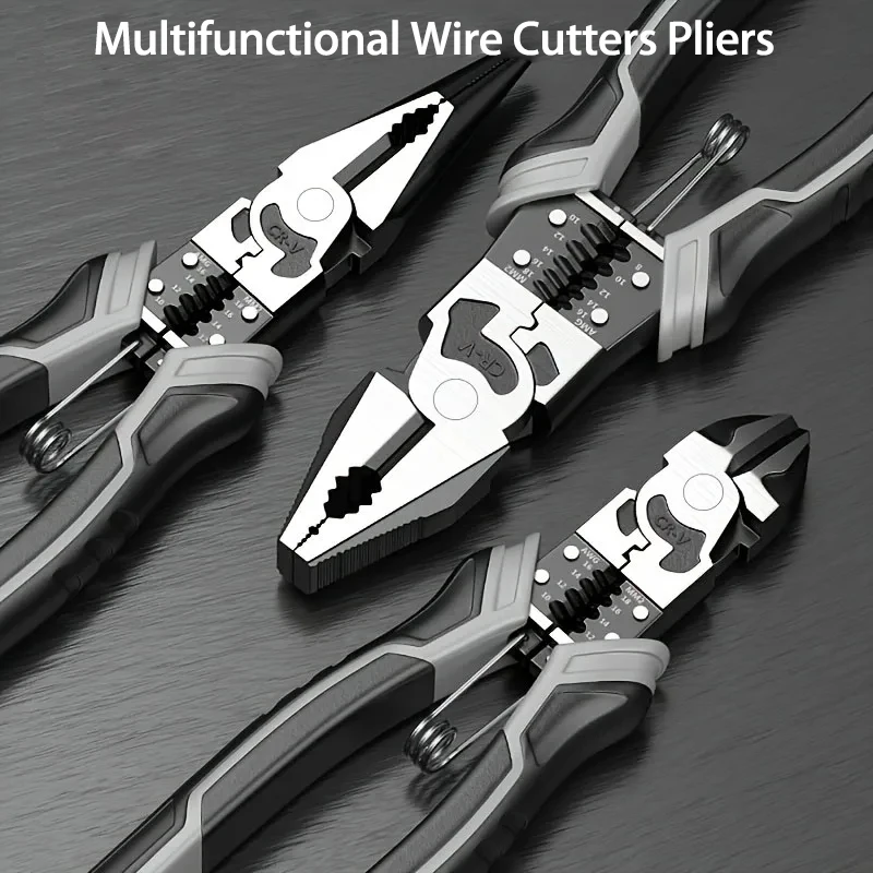 Universal-Wire-Cutters-Pliers-Multifunctional-9-inch-Professional ...