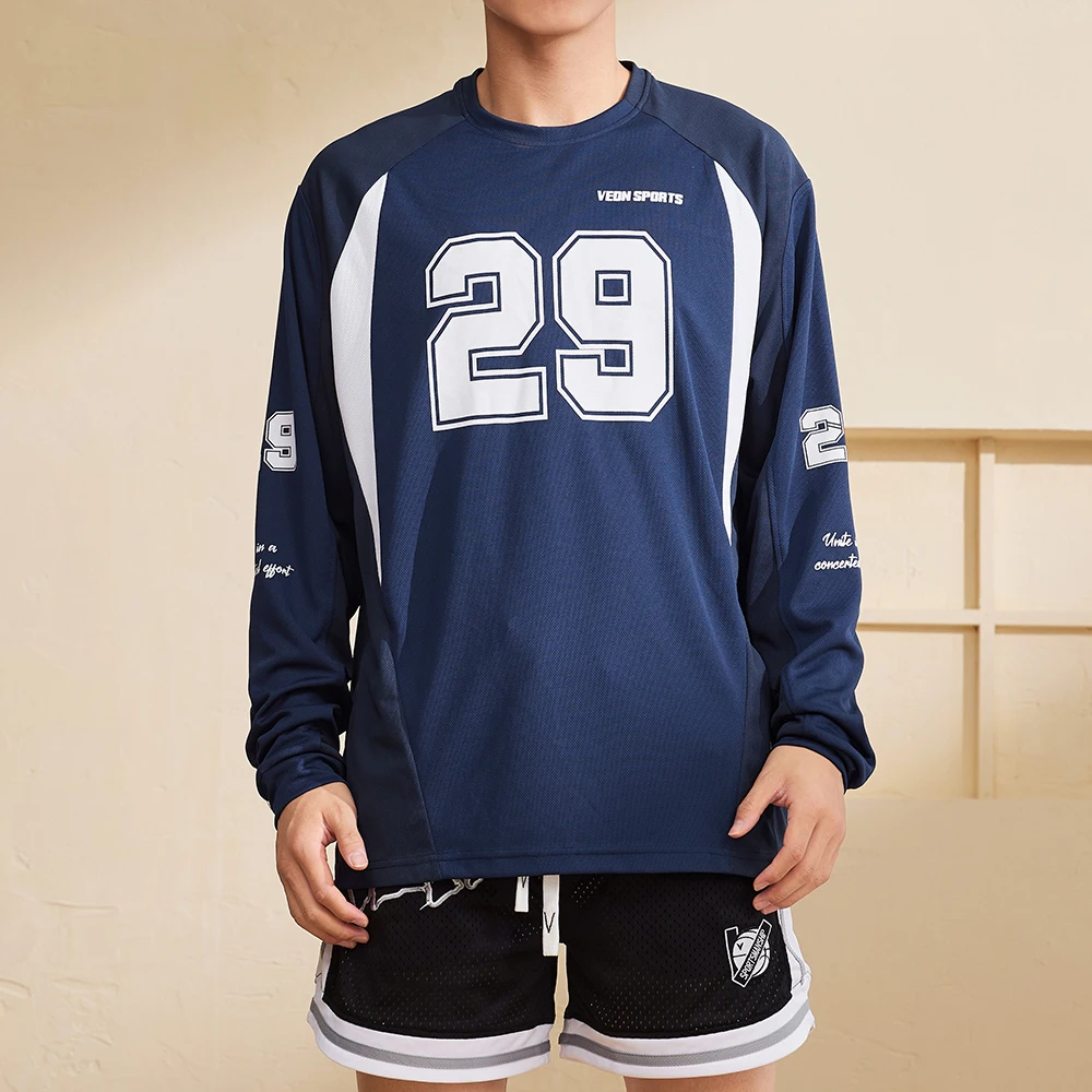 Veidoorn Number 29 Sport Tees for Men 100% Polyester Quick Dry Long ...