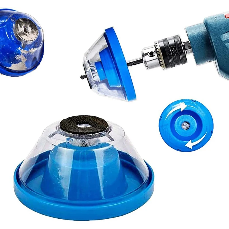 ELECTRIC-DRILL-DUST-COLLECTOR-CATCHER-ATTACHMENT-DEBRIS-BOX-FITS-MOST ...