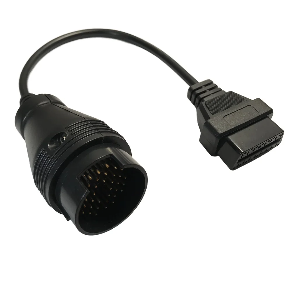 For-Benz-38-Pin-to-16-Pin-Female-to-Male-OBDII-Connector-OBD2-Scanner ...