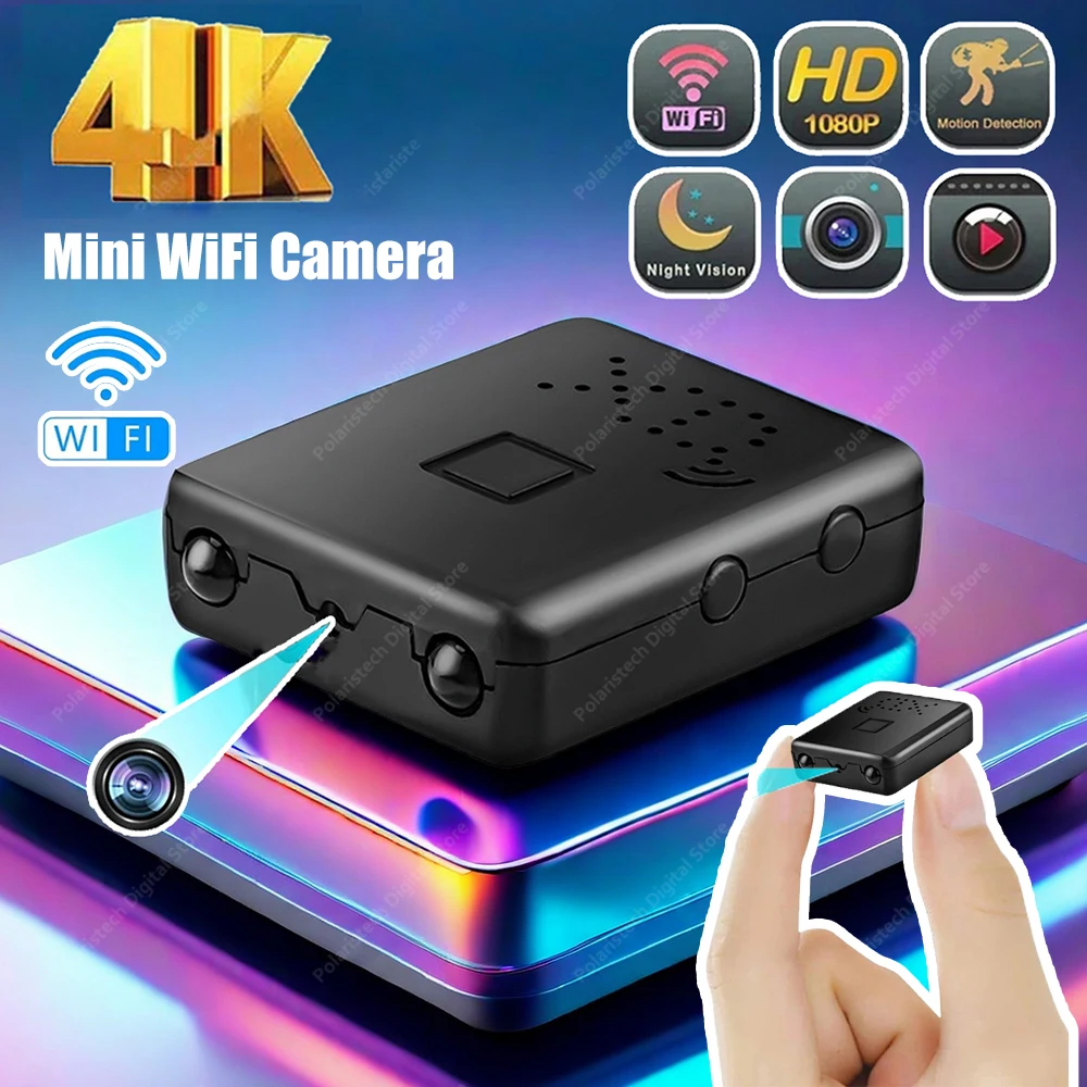 Mini WiFi Camera XD Pro Full HD 4K 5G Night Vision Remote Security ...