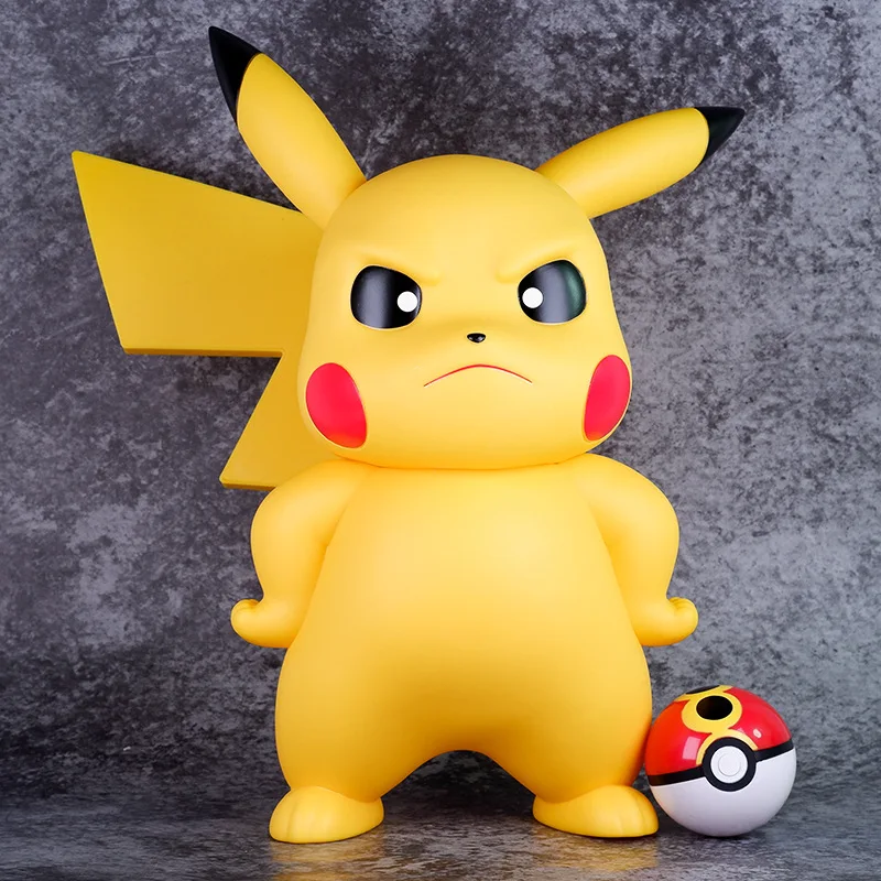 Figura-de-acci-n-de-Pok-mon-Pikachu-para-ni-os-estatua-de-juego-modelo ...