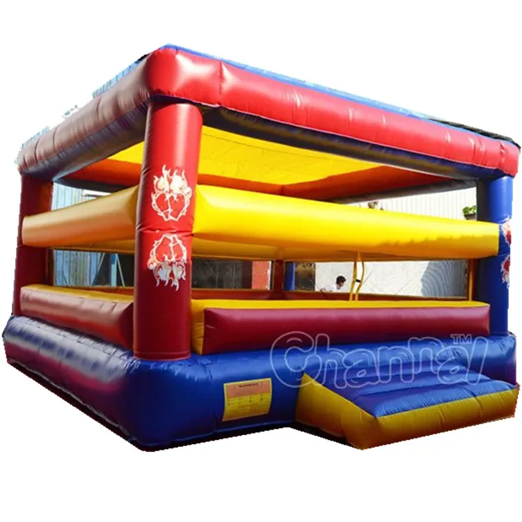 kids-inflatable-double-boxing-ring-bouncer-jumper-inflatable-fighting ...