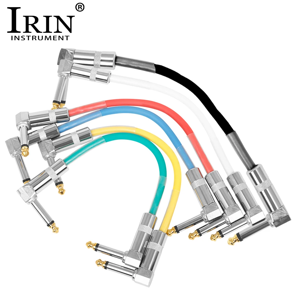 IRIN-Guitar-Effect-Pedal-Cable-15-CM-6-35mm-Low-Noise-Shielded-Audio ...