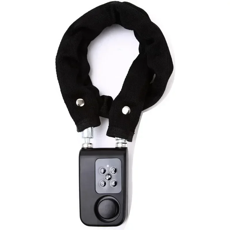 Burglarproof Alarm Heavy Duty Waterproof Bike Motorcycle Chain Lock ...