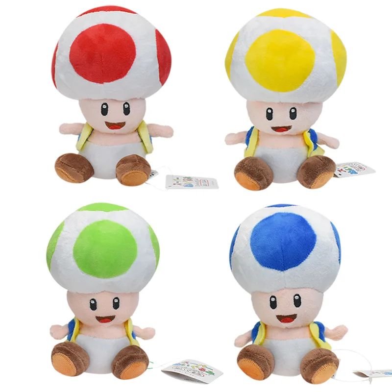 Super Mario 3d World Toad Plush
