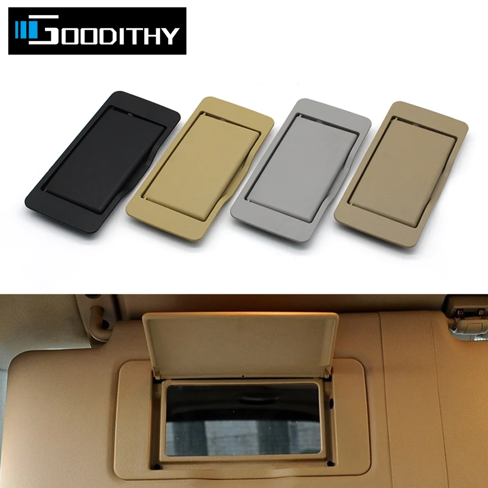 Car-Sunshade-Sun-Visor-Glass-Cover-Makeup-Mirror-Holder-Panel-Cover-For ...