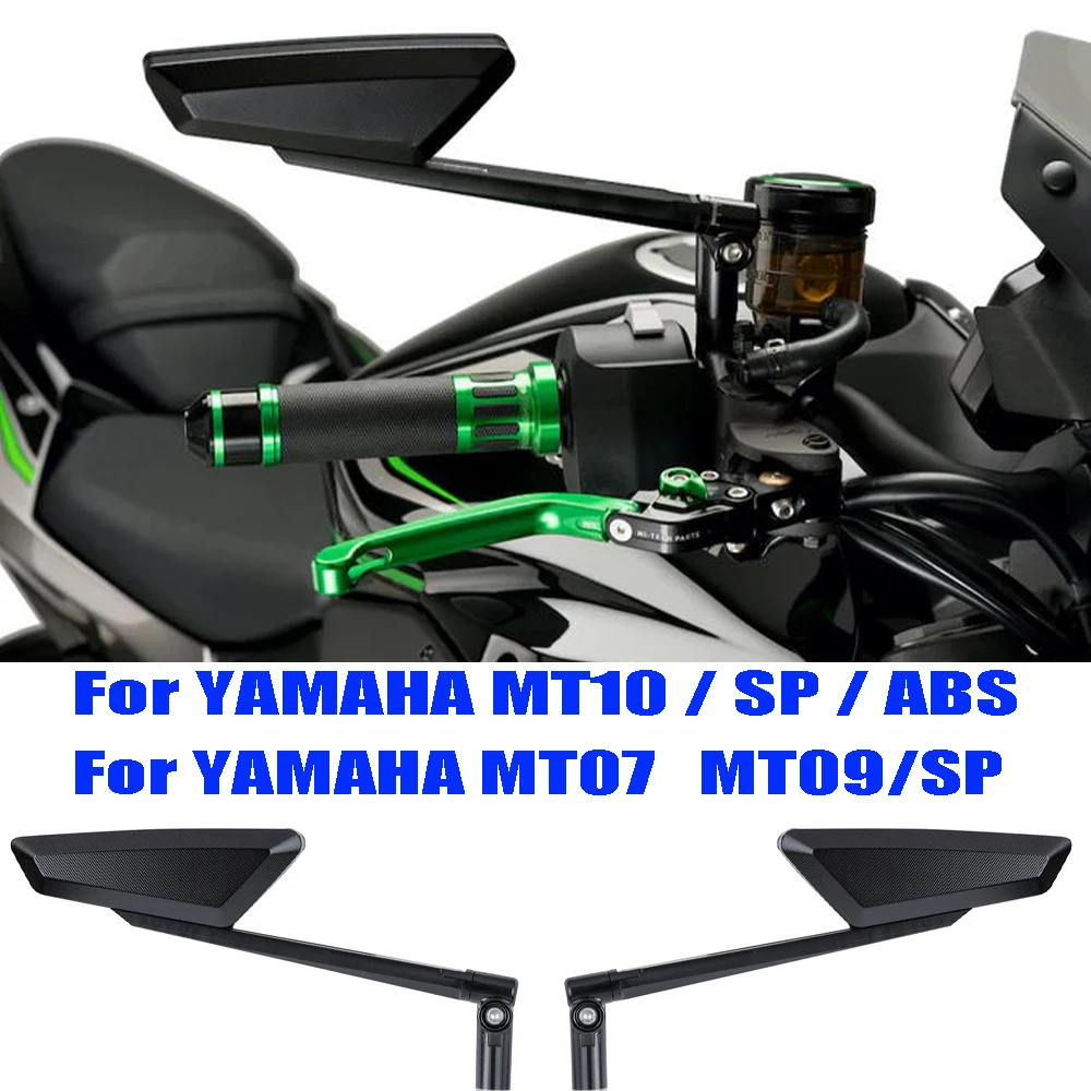 MT07 MT09 MT10 Motorcycle Side View Mirror Rearview Mirrors Kits ...