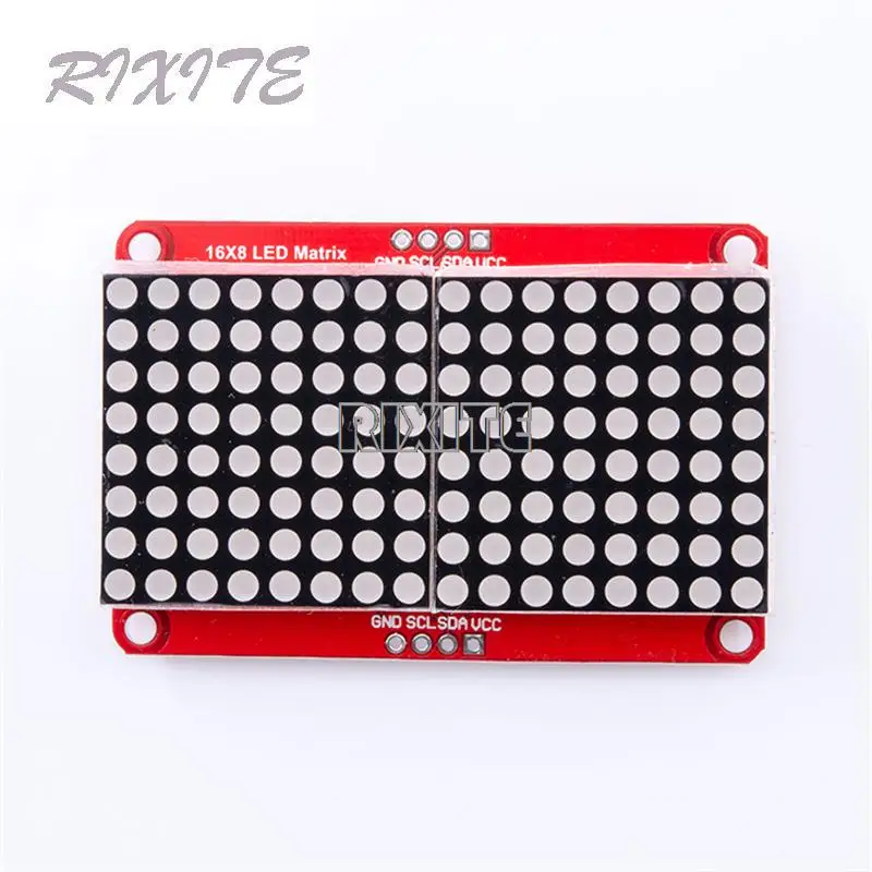 LED Dot Matrix Led Display HT16K33 Matrix 16x8led Screen