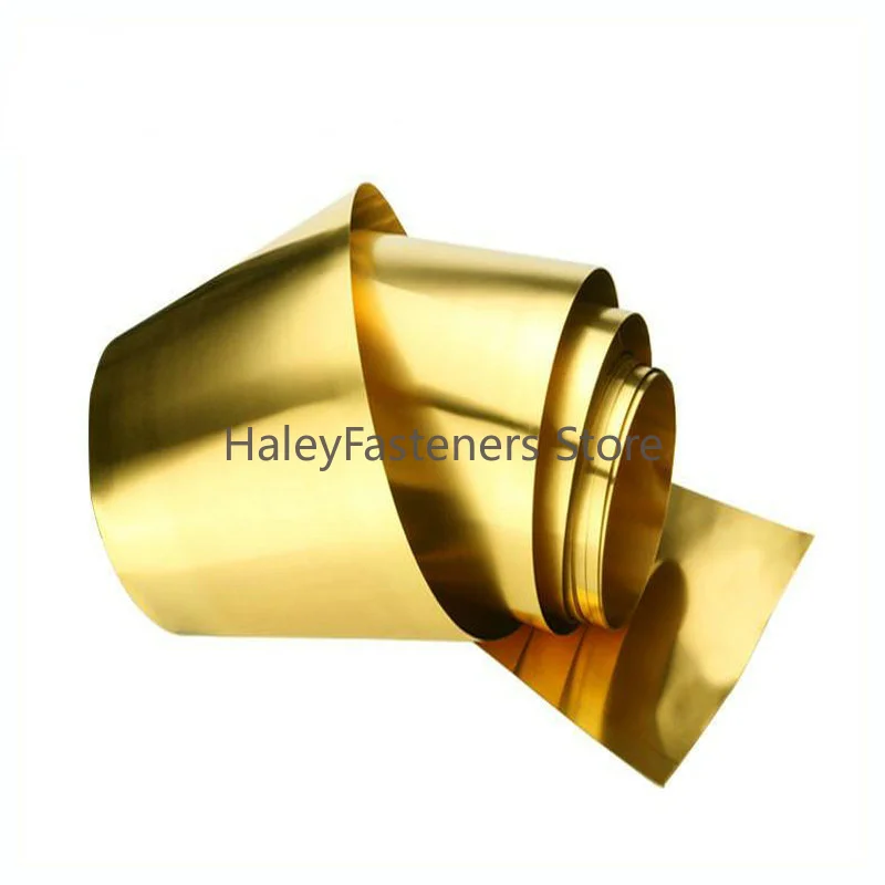 Thickness-0-2mm-width-20-100mm-1Meter-ROLL-Thin-Brass-Strip-Brass-Sheet ...