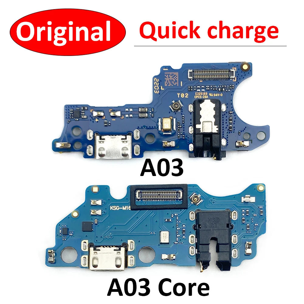 Original USB Charger Charging Board Dock Port Connector Flex Cable For Samsung Galaxy A03 A035F ...