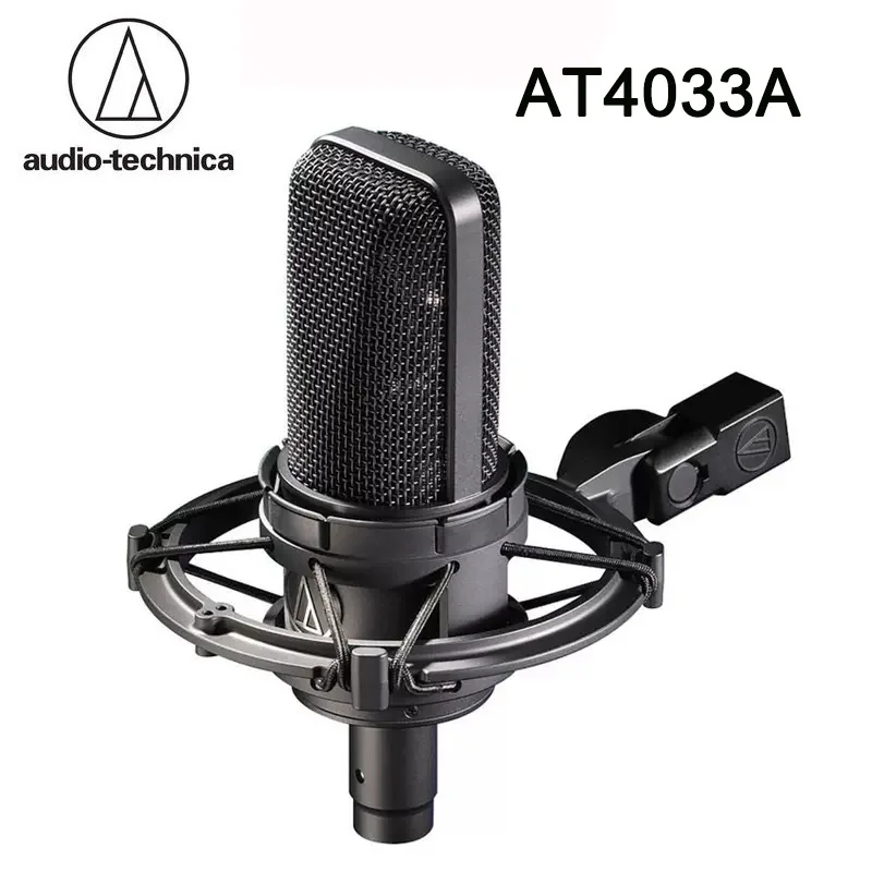 Original-Audio-Technica-AT4033A-Wired-Cardioid-Condenser-Microphone ...