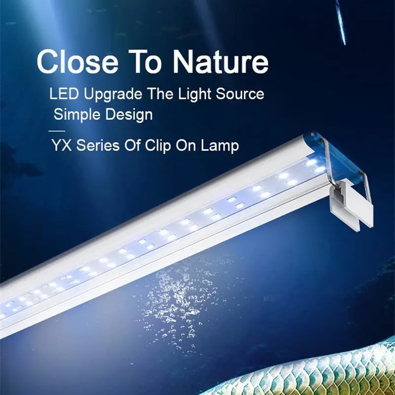 Extensible-Waterproof-Clip-on-Lamp-For-Fish-Tank-Super-Slim-LED ...
