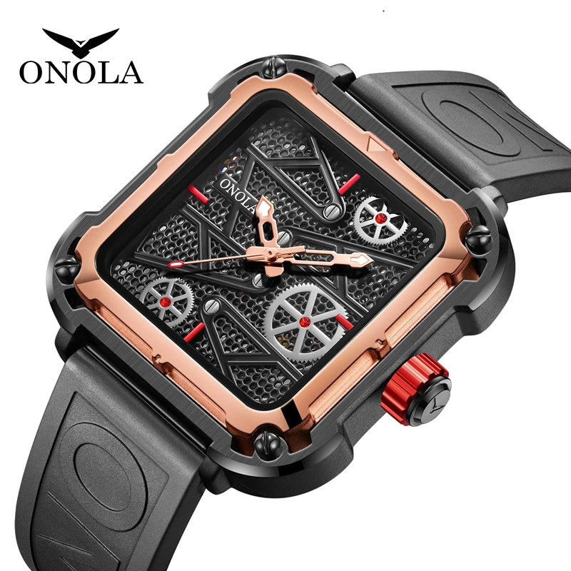 Mens Luxury Watches Onola | Mechanic Watch Men Onola | Imitation Onola ...