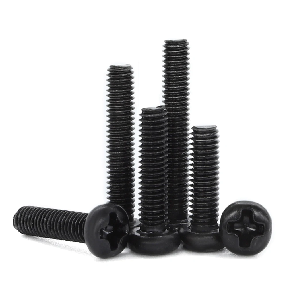 VIS,M2 x50pcs-4mm--Vis À Tête Ronde Cruciforme M1 M1.2 M1.4 M1.6 M1.7 ...