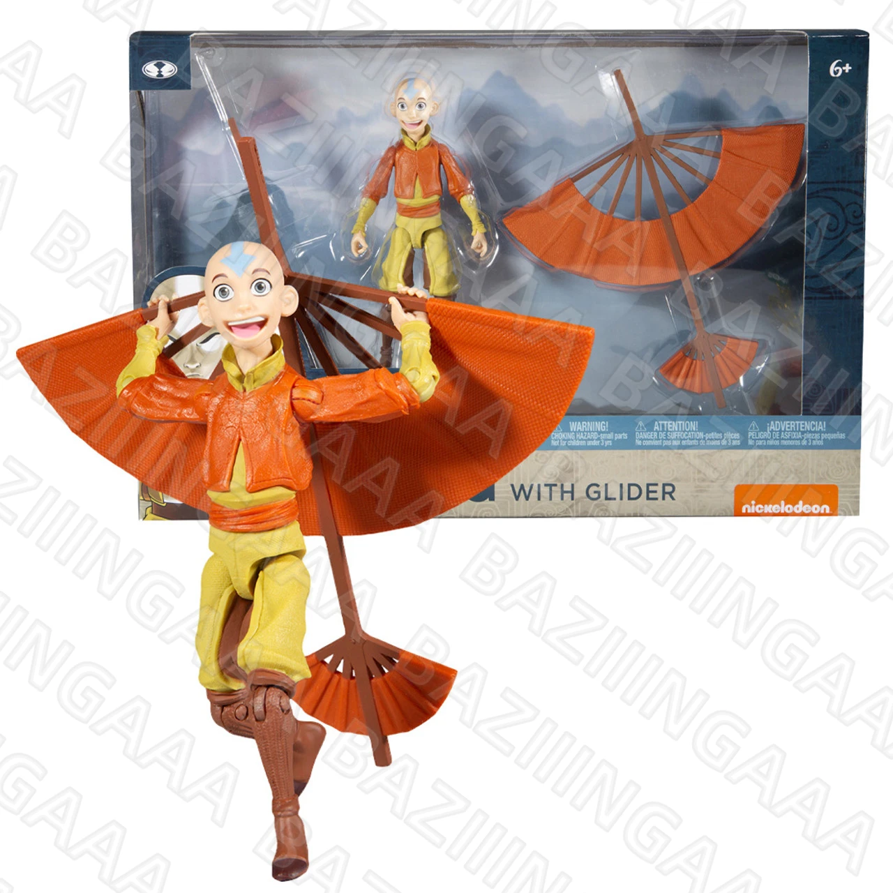 McFarlan Toys Aang w/Glider (Avatar: The Last airdoblador) 18cm figura ...