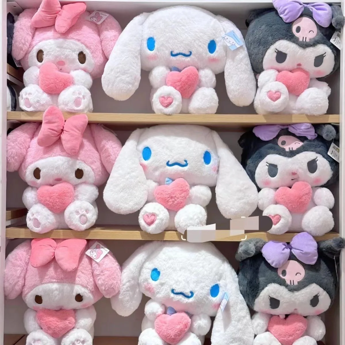 Sanrio-Plushies-Toys-30-45-60cm-Kuromi-Cinnamonroll-Hearts-Series ...